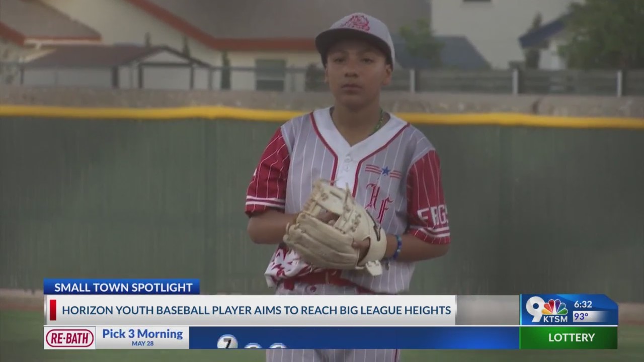 Horizon youth baseball player aims to reach big league heights – KTSM 9 ...