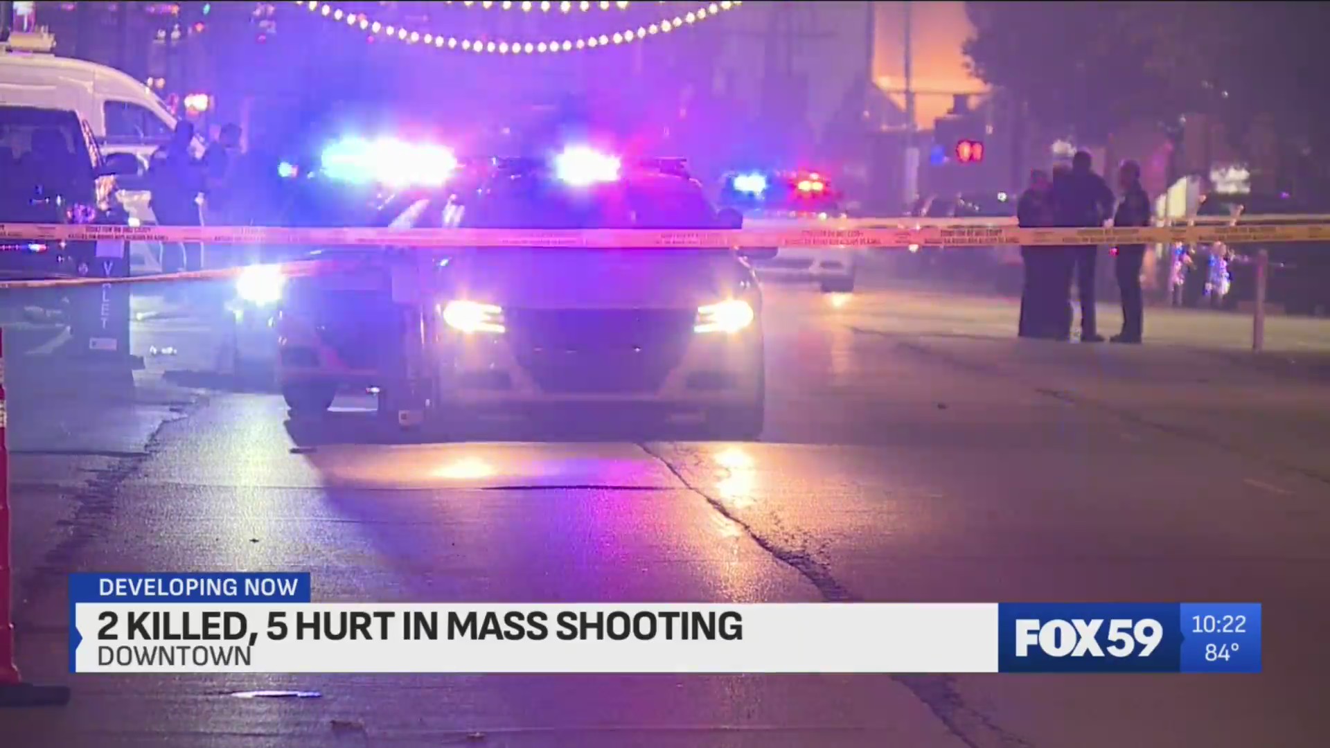 7 shot, 2 killed in downtown Indianapolis mass shooting – Fox 59