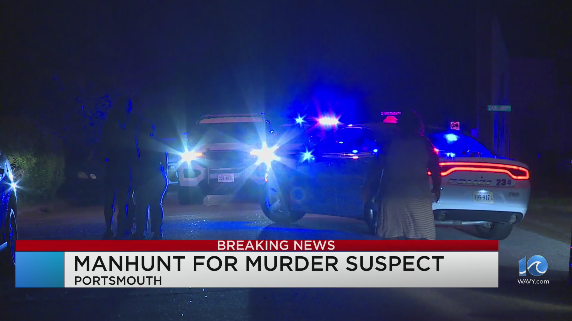 Police: Car crashes as officers pursue VB homicide suspect – WAVY.com