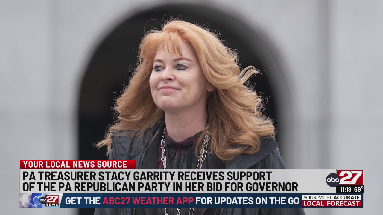 Pennsylvania Treasurer Stacy Garrity receives support from Pa ...