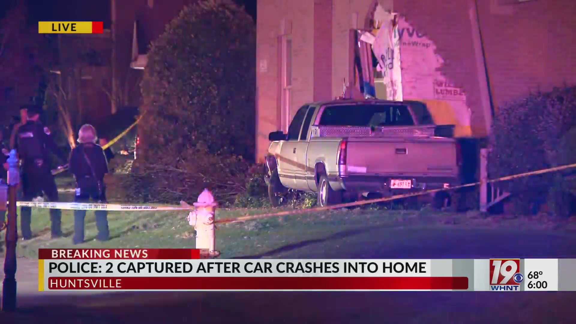 POLICE: 2 Captured After Car Crashes Into Home | November 11, 2024 ...
