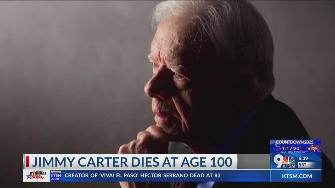 Jimmy Carter, peanut farmer to president, dies at 100 – KTSM 9 News