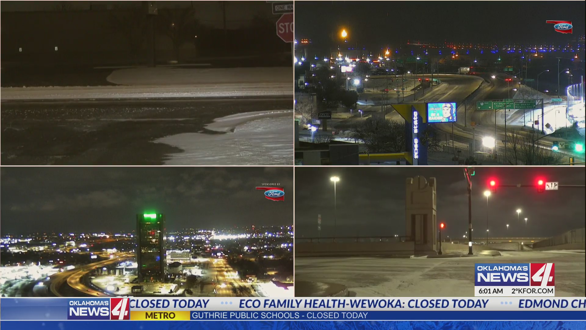 4Warn Storm Team tracking icy conditions – KFOR.com Oklahoma City