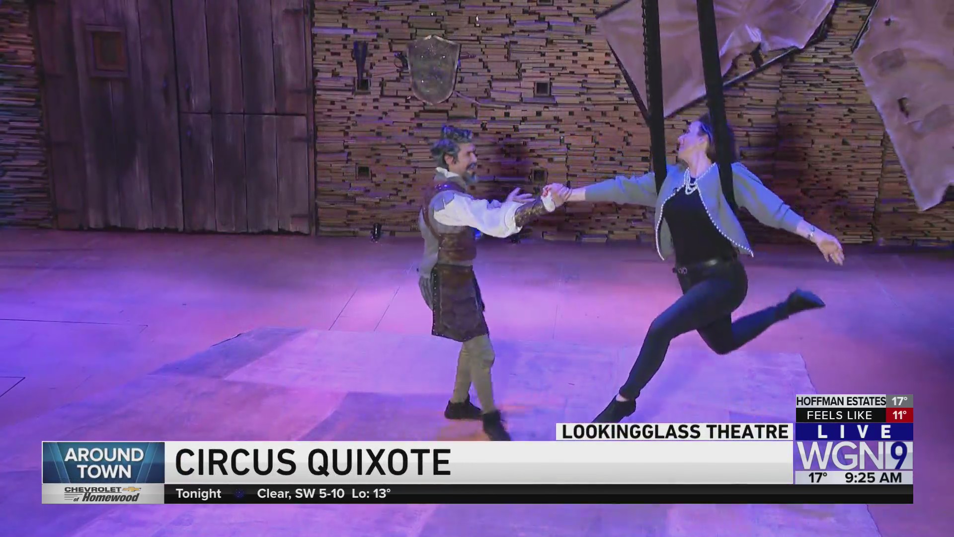 Around Town – Circus Quixote – WGN-TV