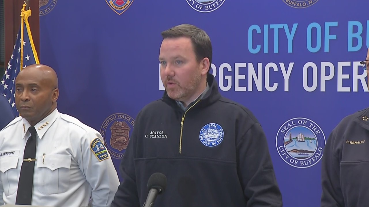 Acting Buffalo Mayor Chris Scanlon speaks ahead of snowstorm – News 4 ...