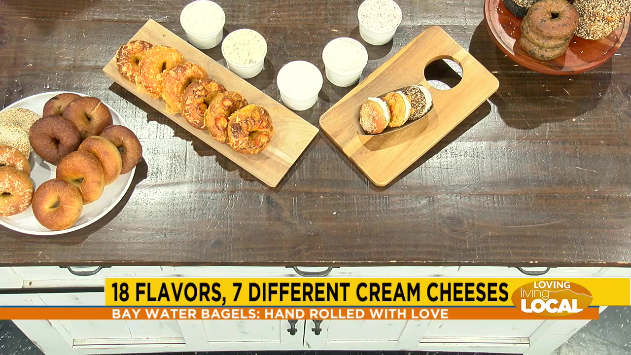 Bay Water Bagels brings hand-rolled, homemade goodness to LLL! – FOX21 ...
