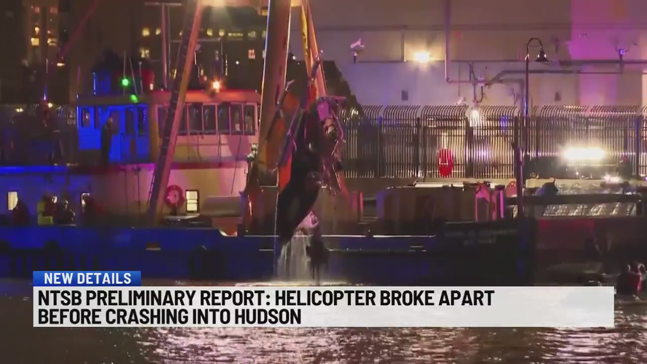 Preliminary NTSB report on Hudson River helicopter crash – NEWS10 ABC