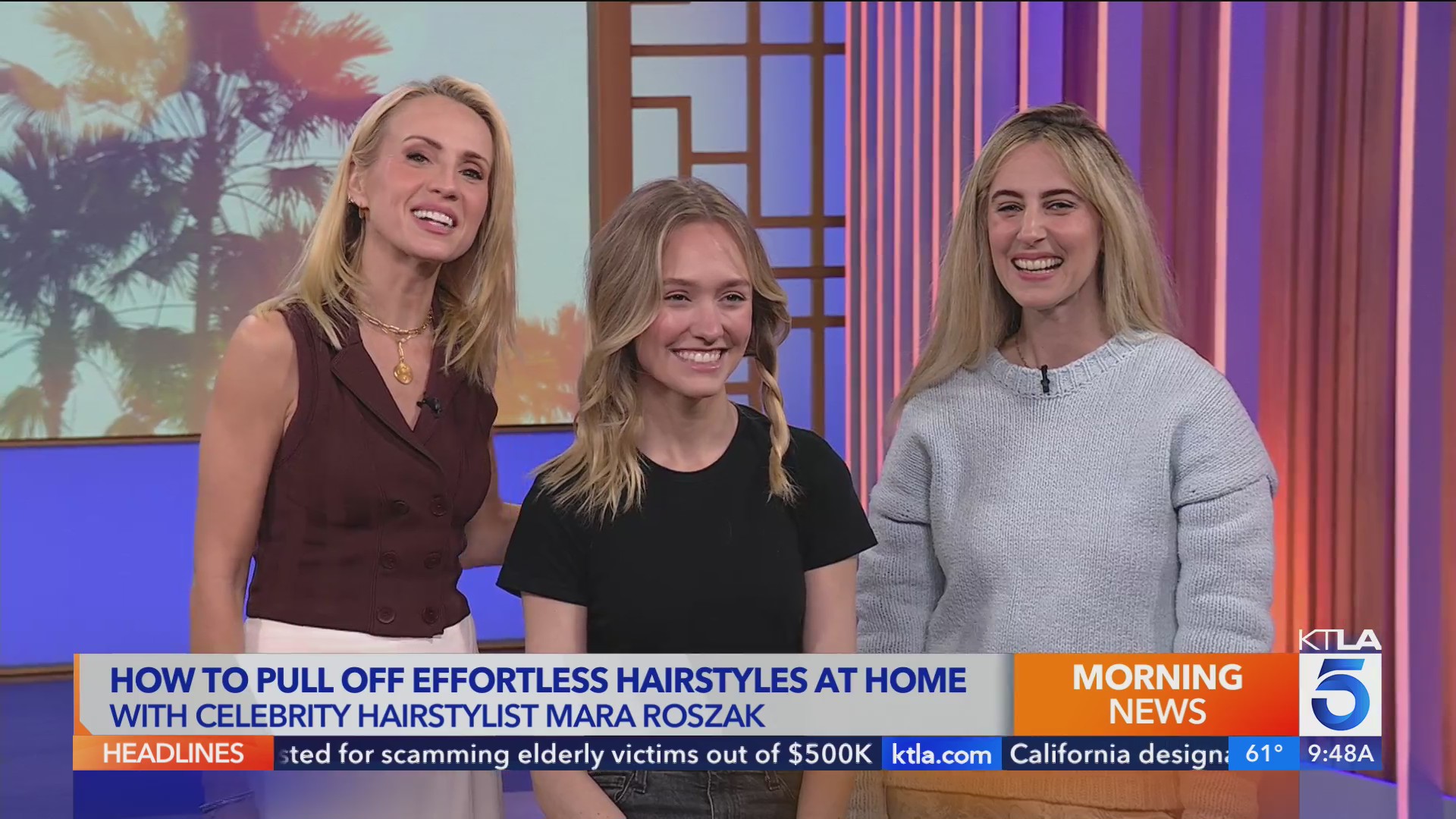 Celebrity hairstylist Mara Roszak shares tips to effortless hairstyles ...