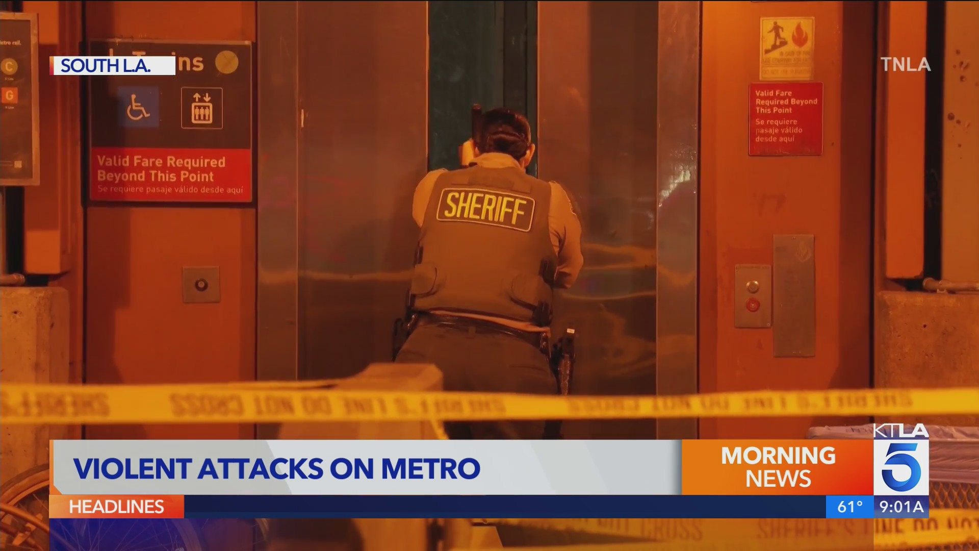 Metro bus rider attacked by man with pliers during robbery – KTLA