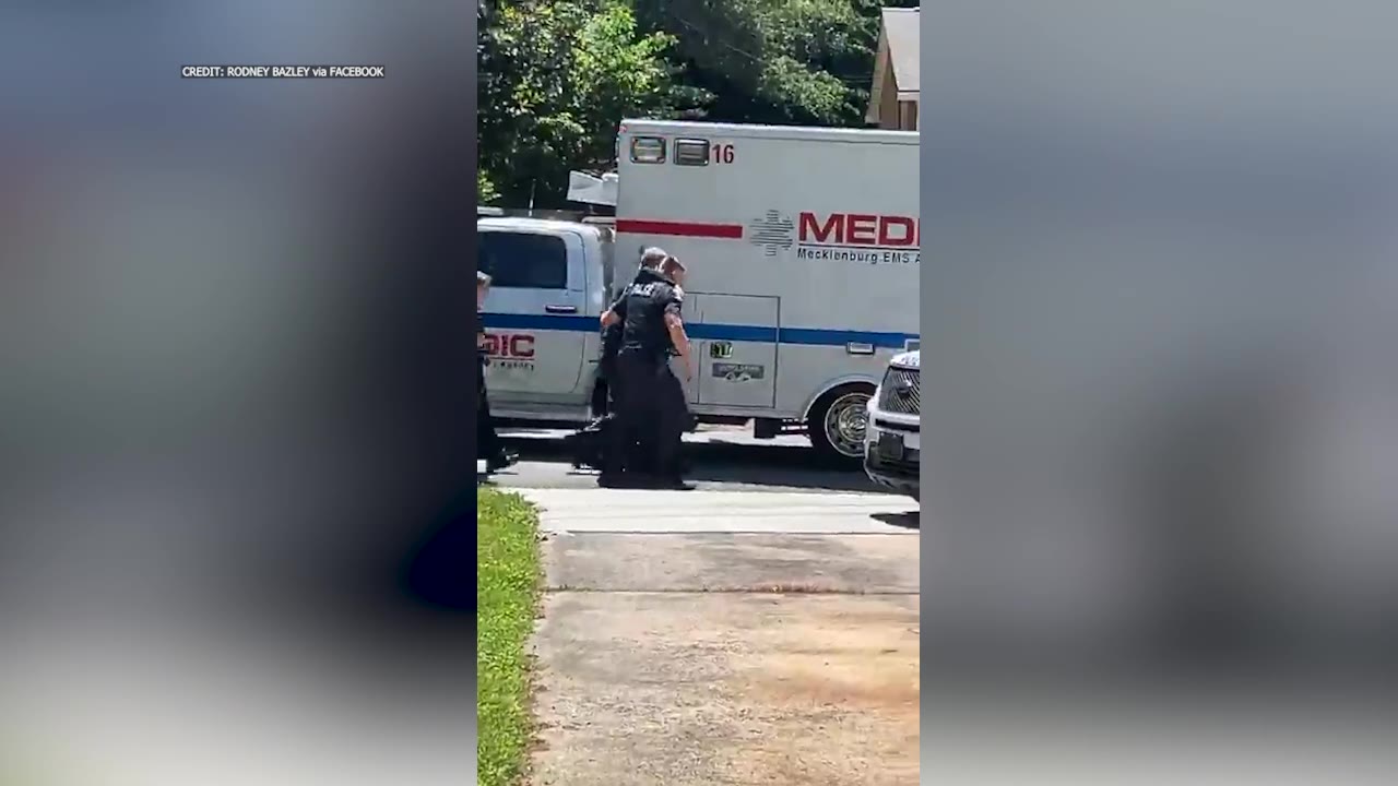 Video shows chaotic scene outside E. Charlotte home where 3 US Marshals ...