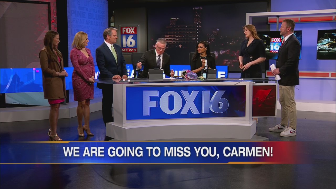FOX 16 News says goodbye to Chief Meteorologist Carmen Rose – KLRT ...