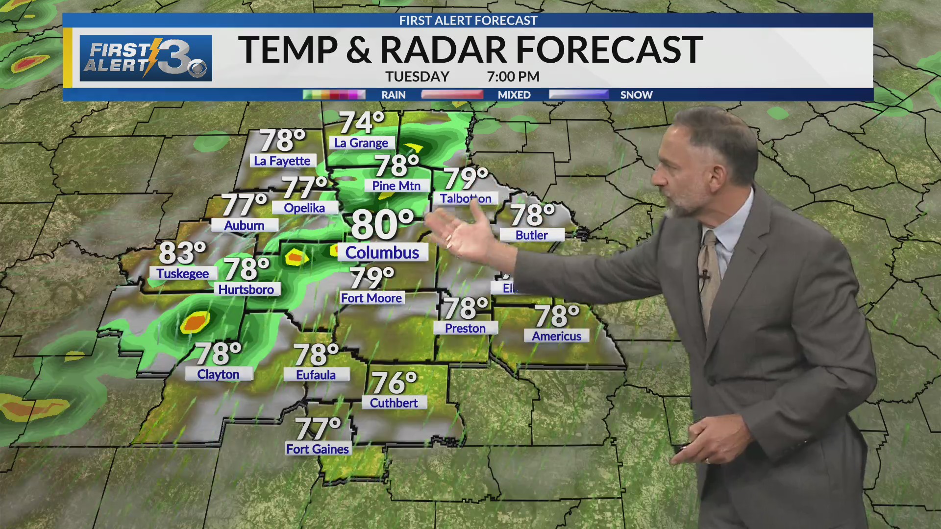 Monday Night Weather Update – WRBL