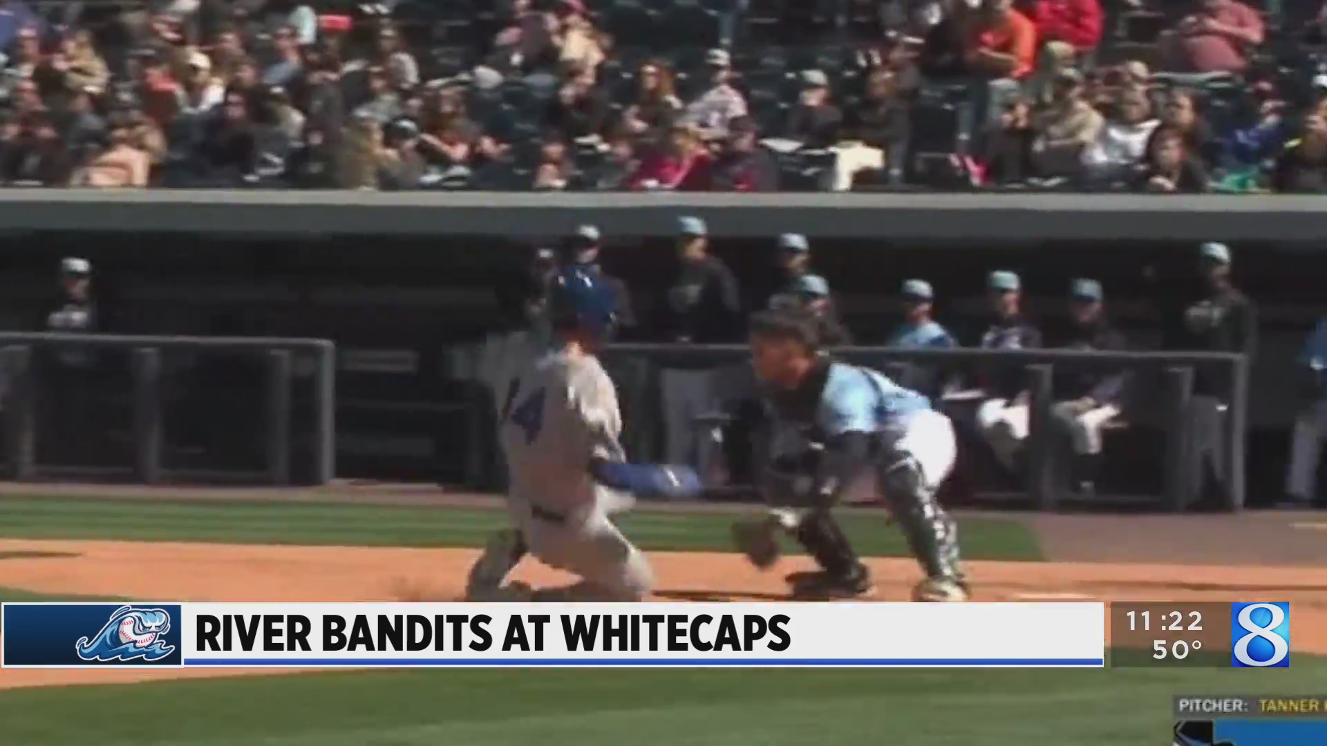 River Bandits at Whitecaps doubleheader – WFLA