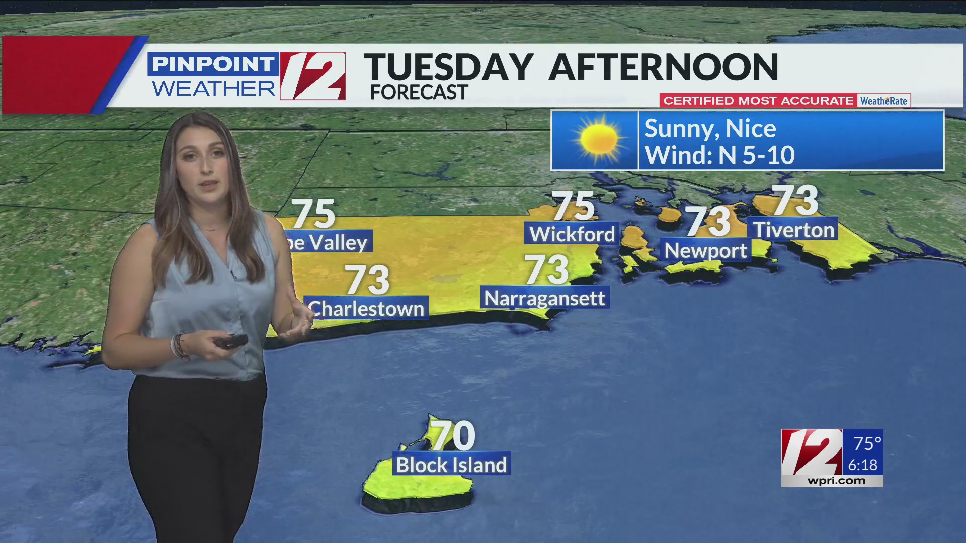 WPRI 12 Weather Forecast 9/2/24 – WPRI.com