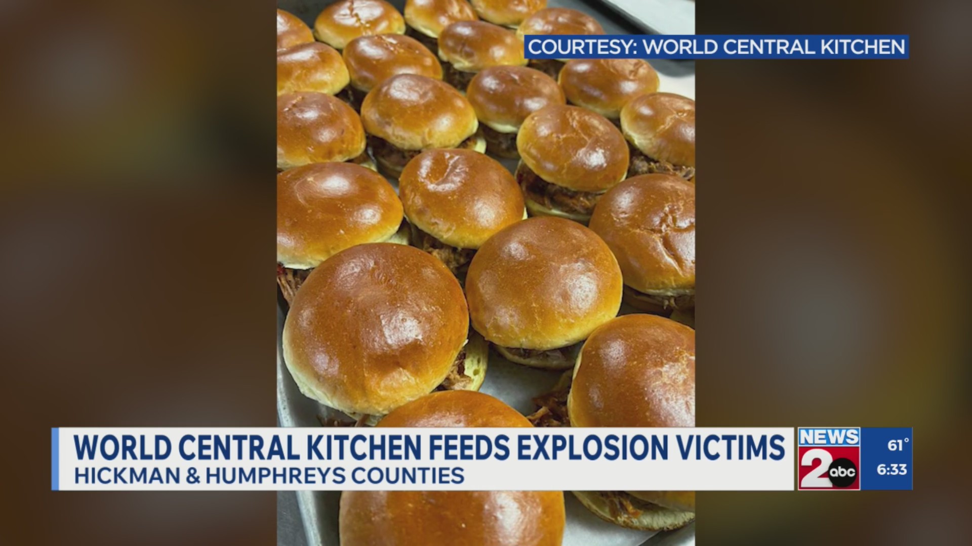 World Central Kitchen feeds explosion victims – WKRN News 2