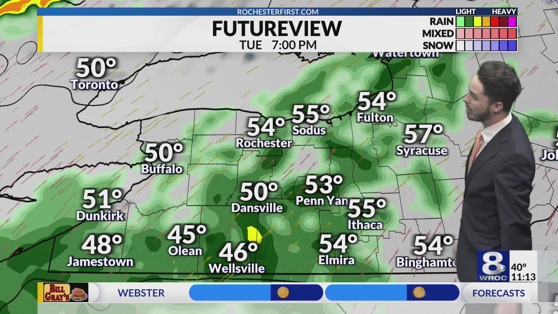 Rochester’s Sunday Overnight Weather Forecast – RochesterFirst