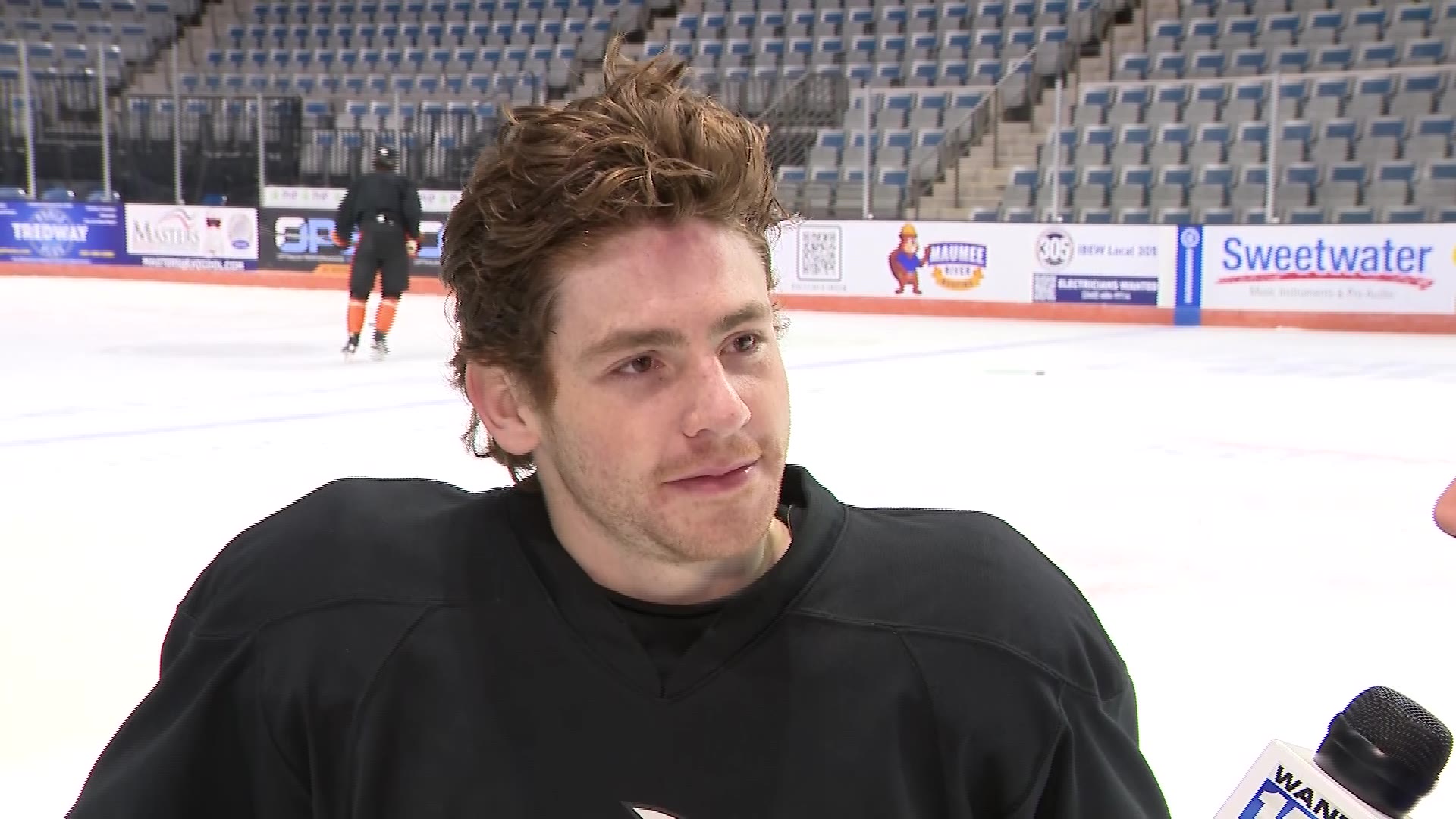 Kyle Mayhew full interview at Komets practice on 11/27/24 – WANE 15