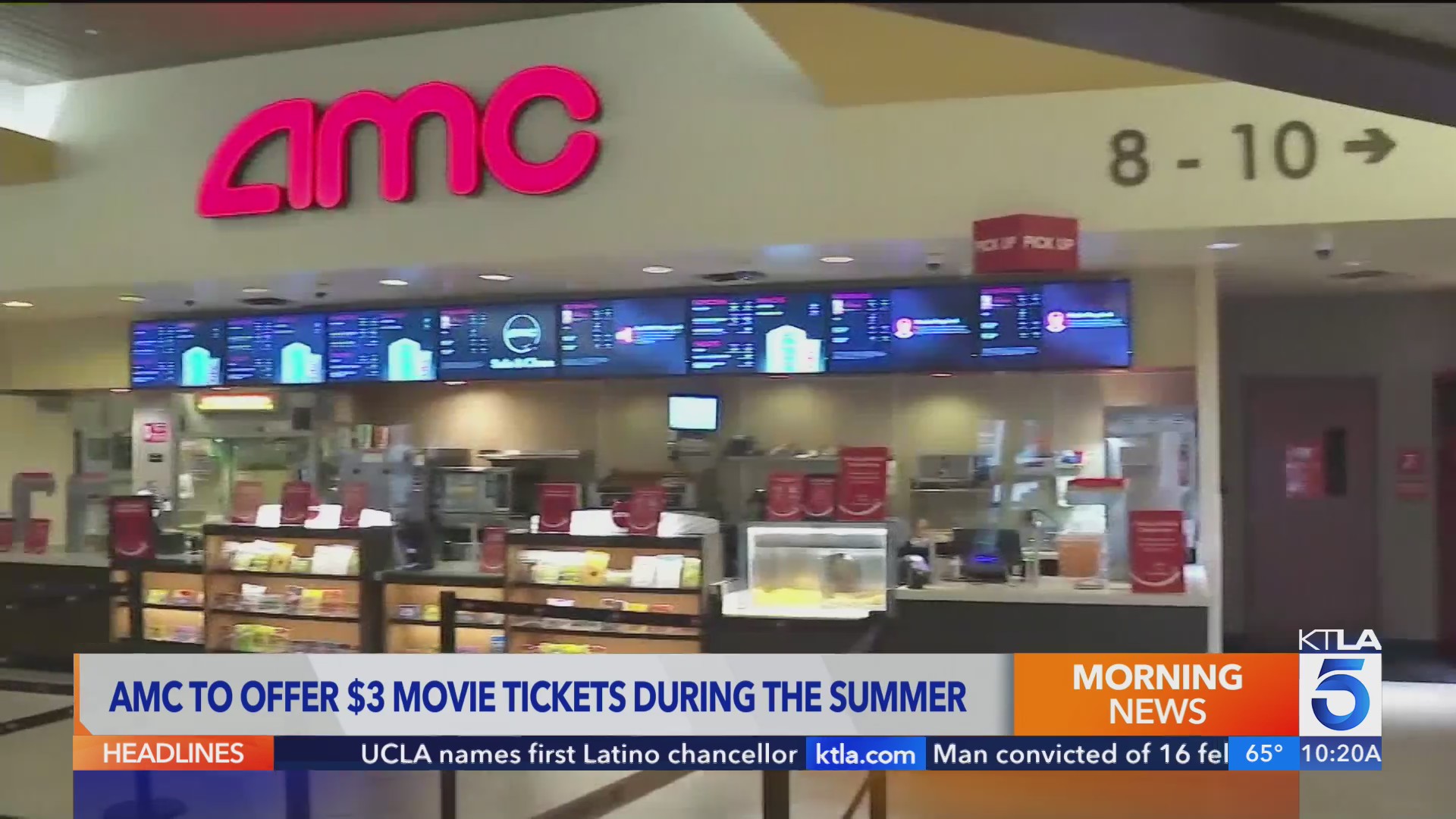 AMC Theaters to offer $3 movie tickets during the summer – KTLA