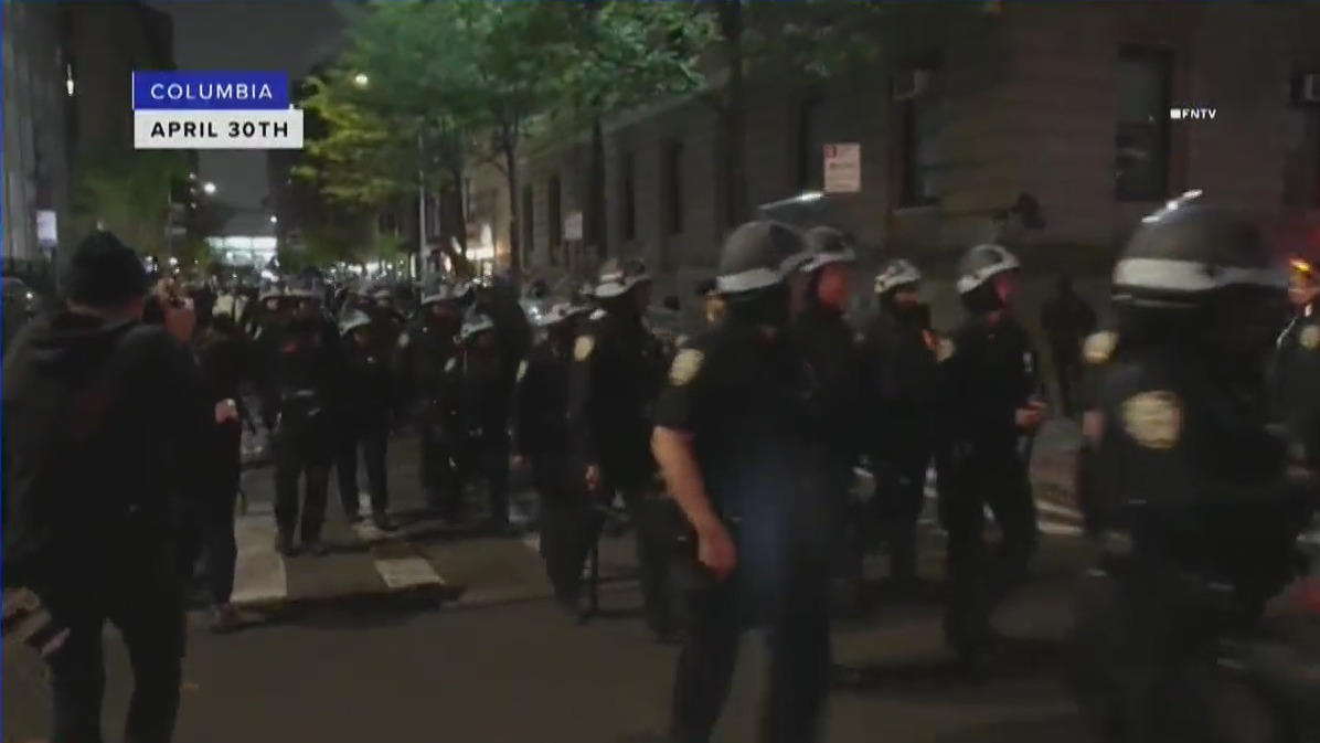“Overwhelming number” of professional protesters at Columbia: NYPD ...