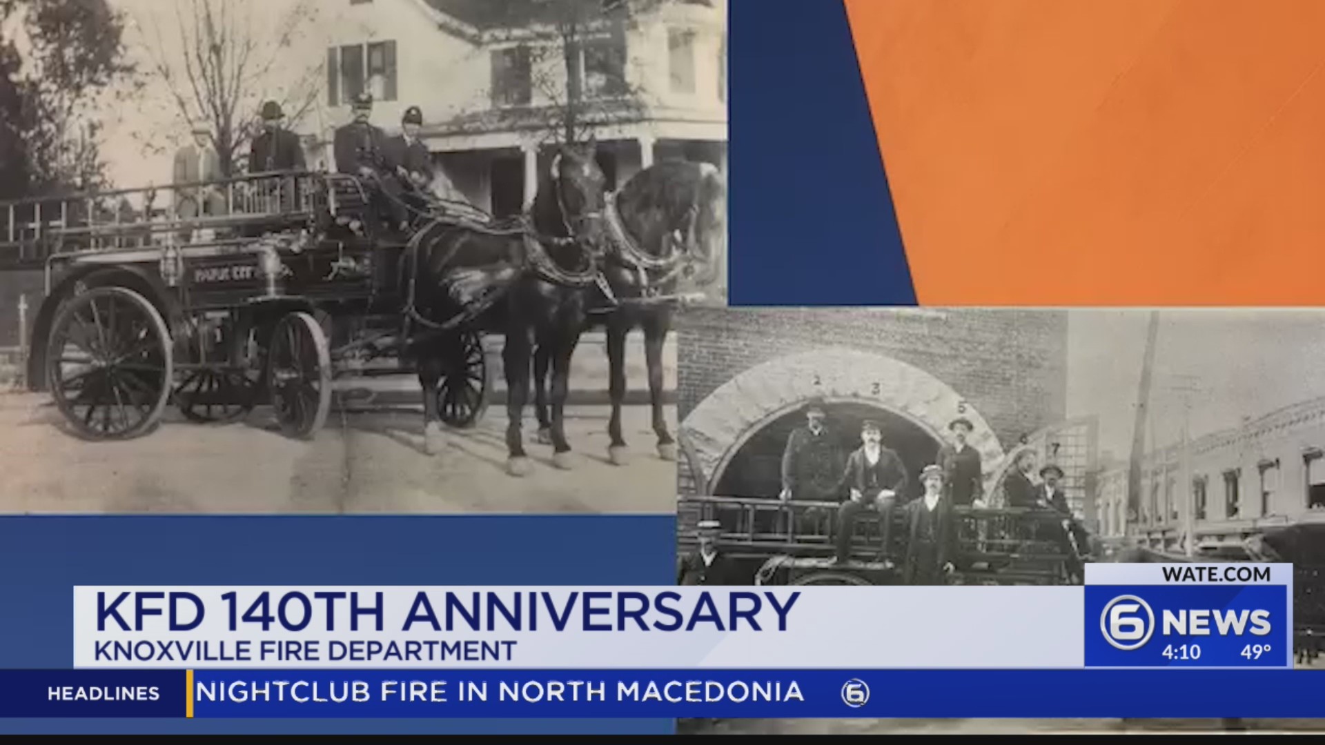 Knoxville Fire Department celebrates 140th anniversary – WATE 6 On Your ...