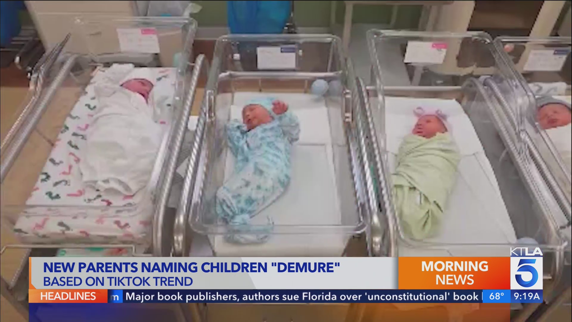 Is ‘Demure’ an acceptable baby name? – KTLA