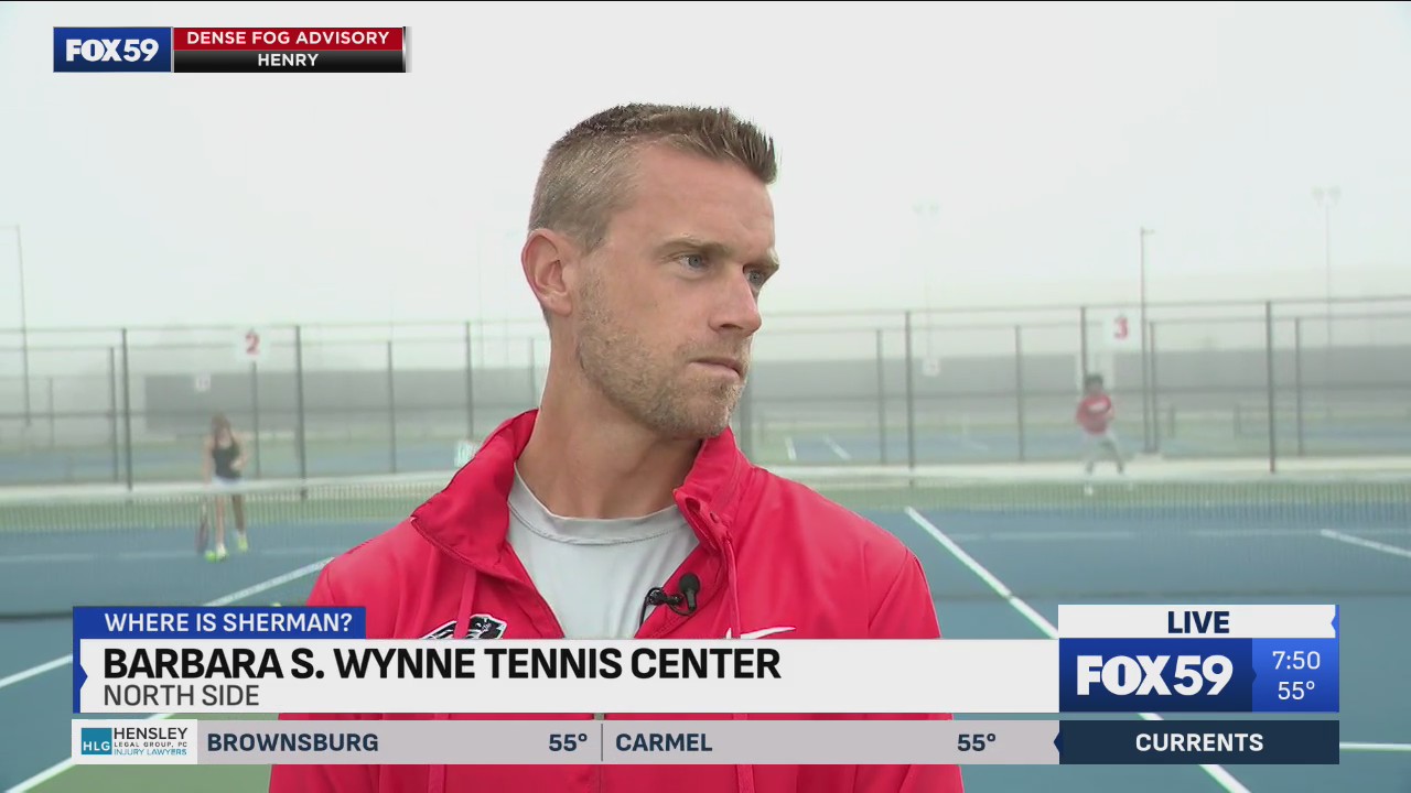 Where is Sherman? Barbara S. Wynne Tennis Center, Part 1 – Fox 59
