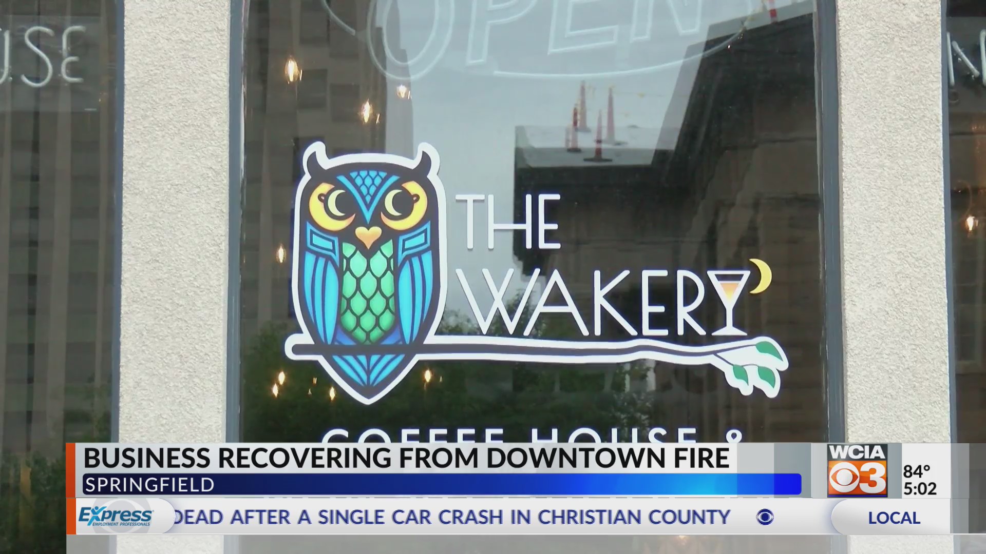 Springfield’s the Wakery reopens after downtown fire – WCIA.com