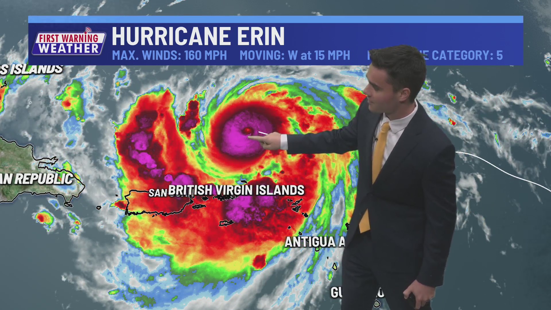 First Warning Weather Evening Forecast with Meteorologist Tommy House ...