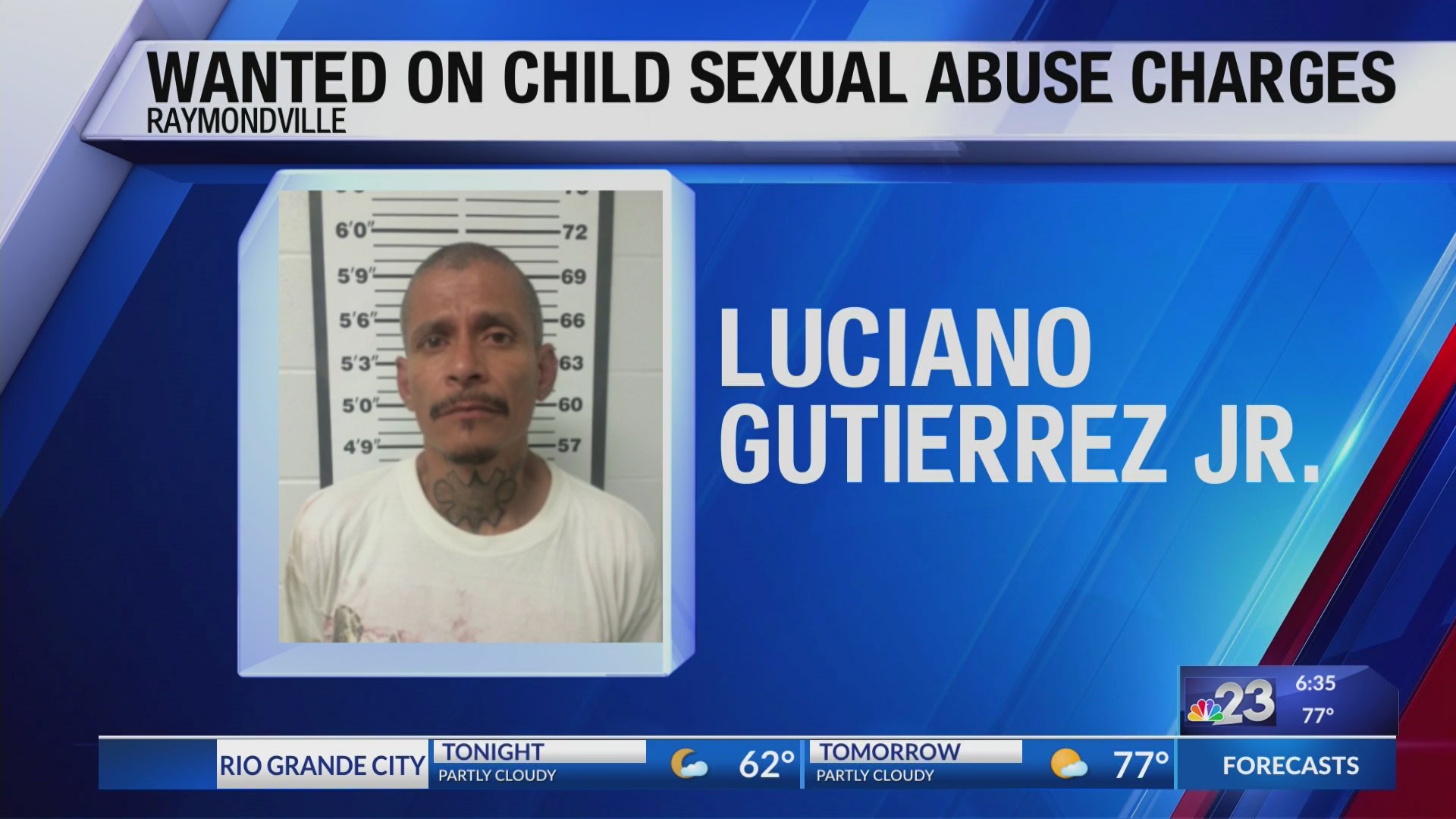 Raymondville police search for wanted man with child sexual abuse ...