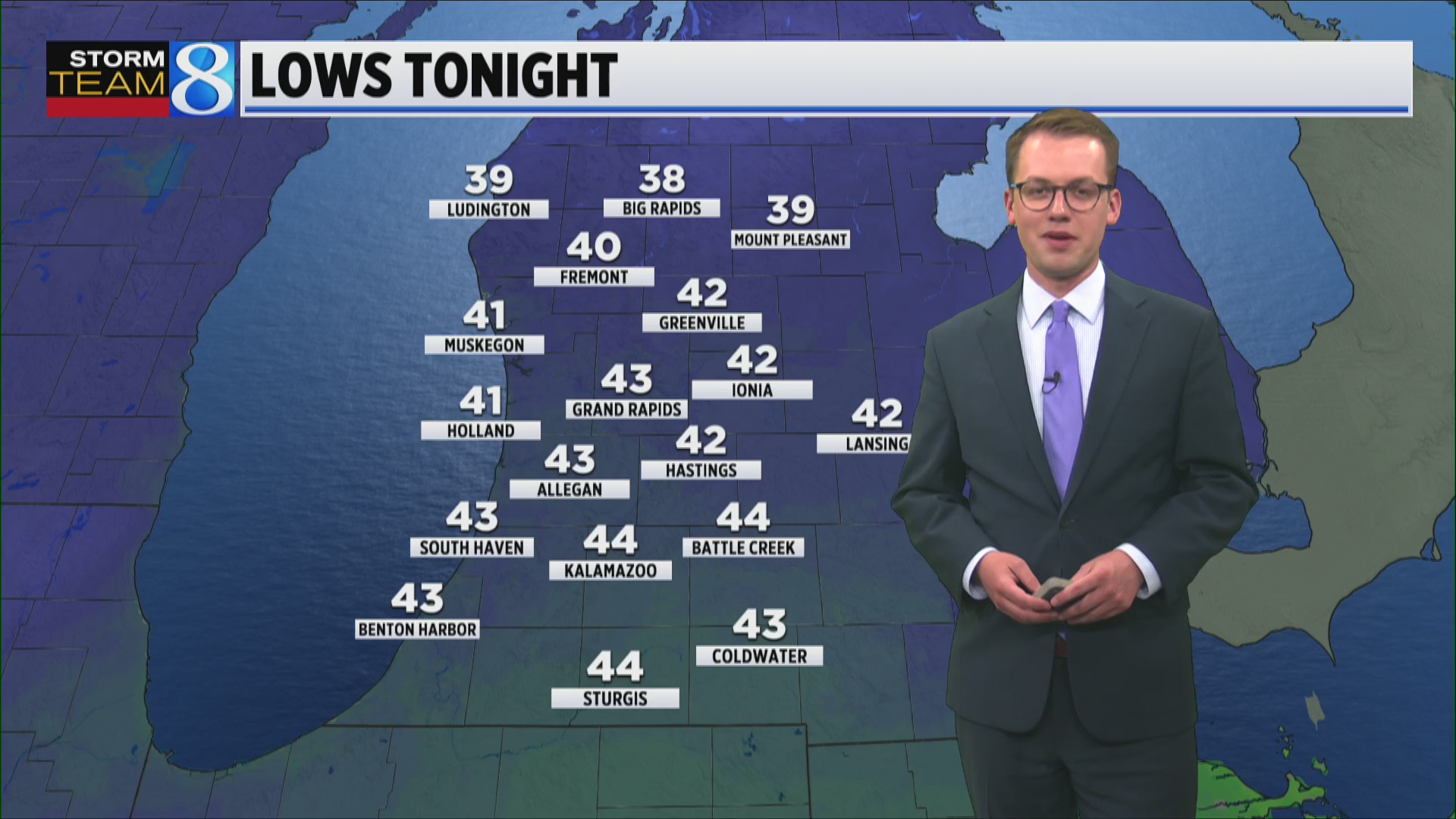 Storm Team 8 Forecast, 11 p.m., 051025 – WOODTV.com