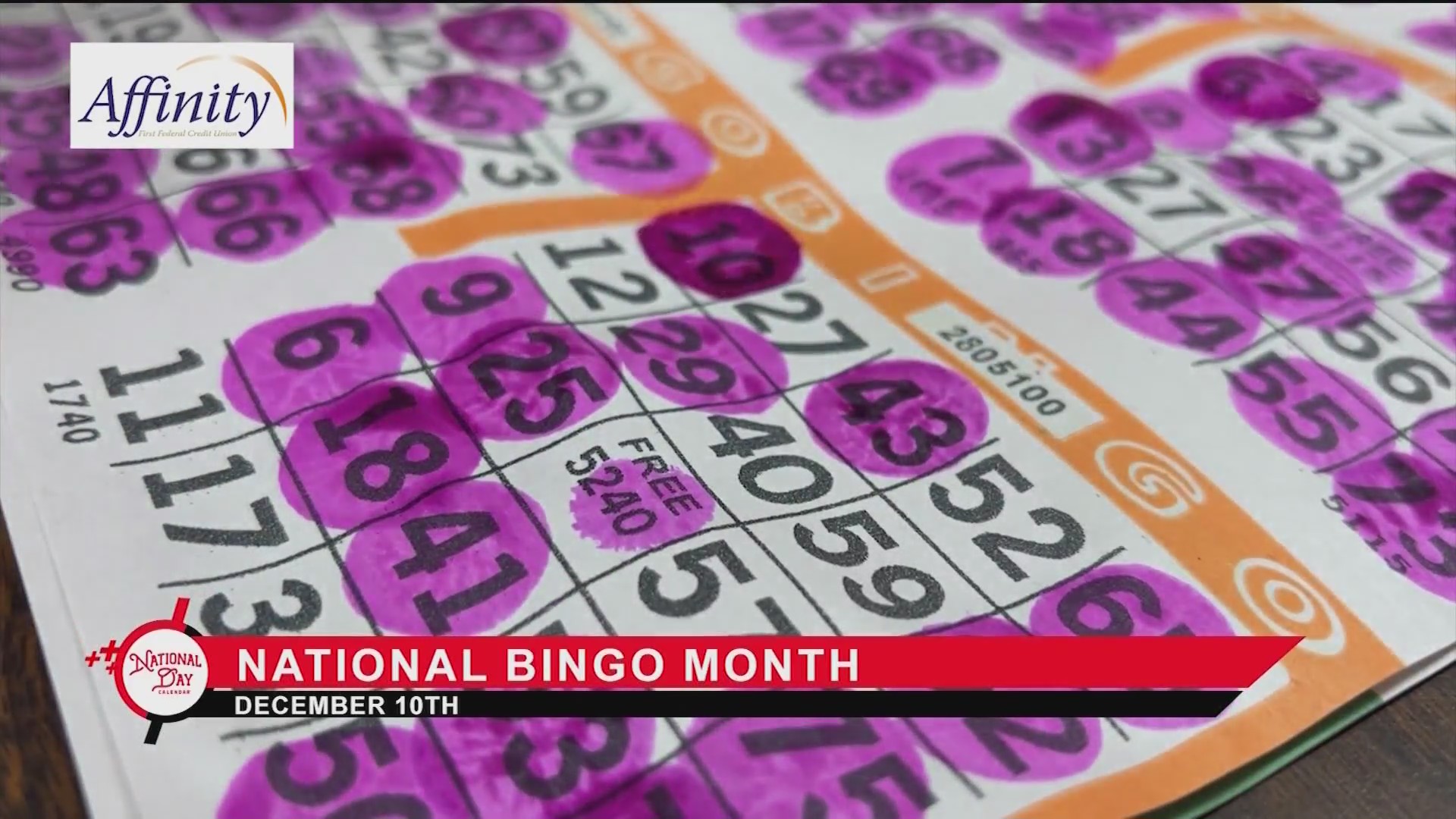 NATIONAL DAY CALENDAR: National Bingo Month – KX NEWS
