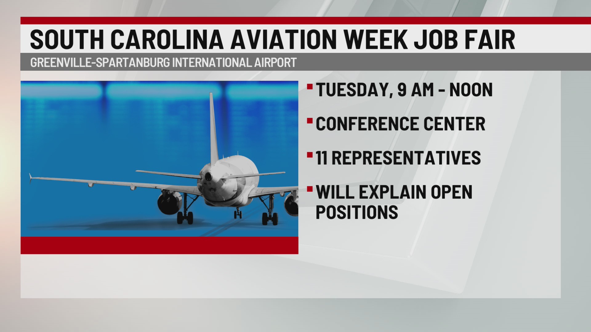 South Carolina Aviation Week Job Fair – WSPA 7NEWS