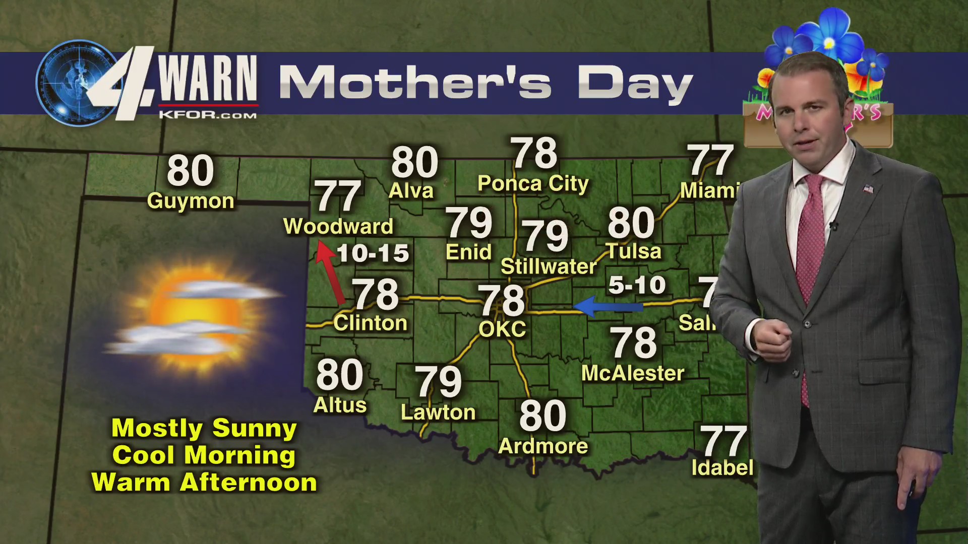 Aaron Brackett’s Saturday Evening Oklahoma 4Cast 5-10-2025 – KFOR.com ...