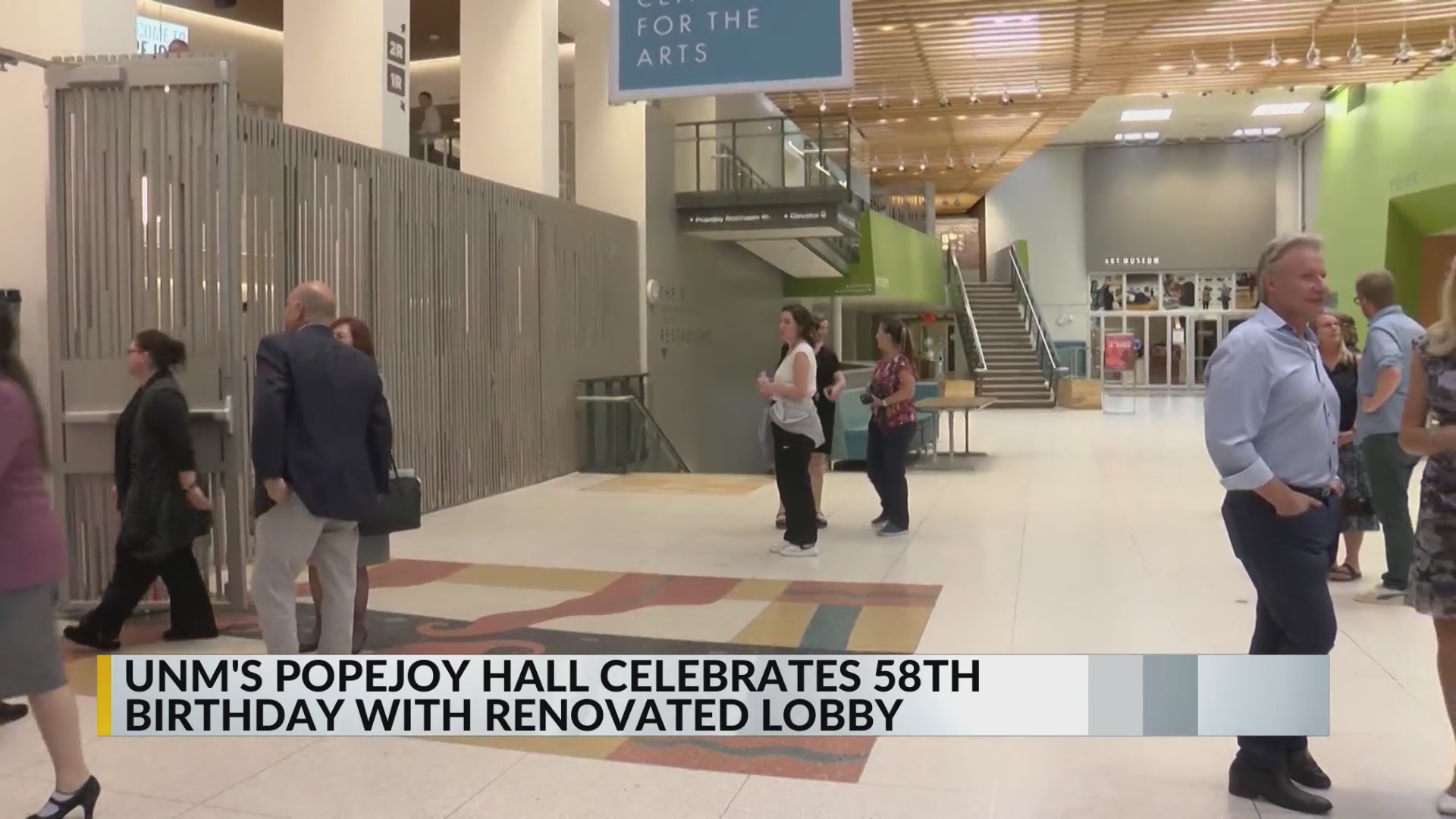 Popejoy Hall celebrates 58th birthday with new look – KRQE NEWS 13 ...