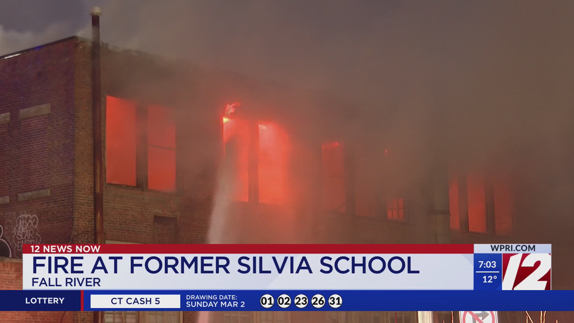 Fire at former school in Fall River under investigation – WPRI.com