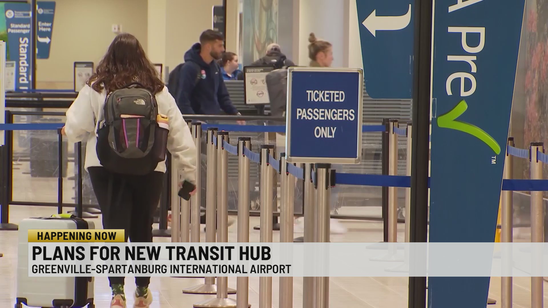 Plans for new transit hub at GSP airport – WSPA 7NEWS