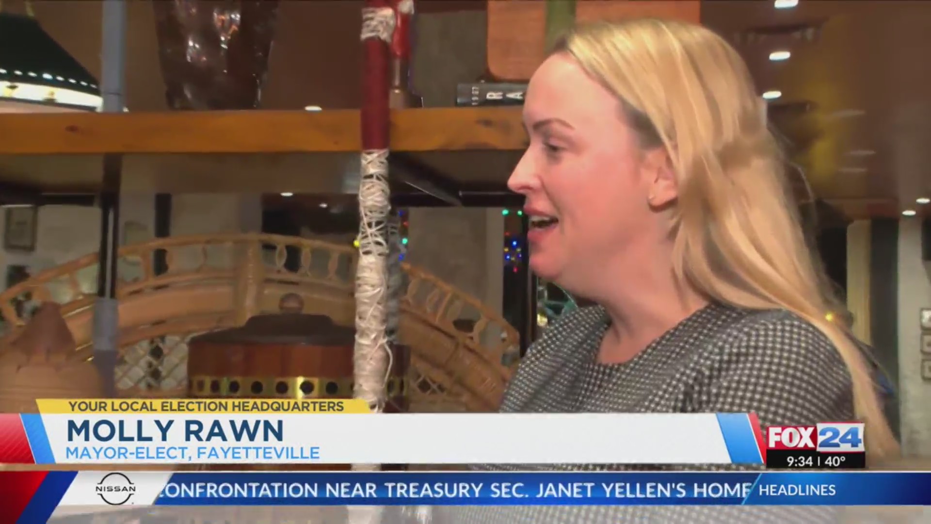 Unofficial results show Molly Rawn defeats Lioneld Jordan for ...