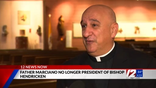 Father Marciano stepping down from role at Bishop Hendricken – WPRI.com
