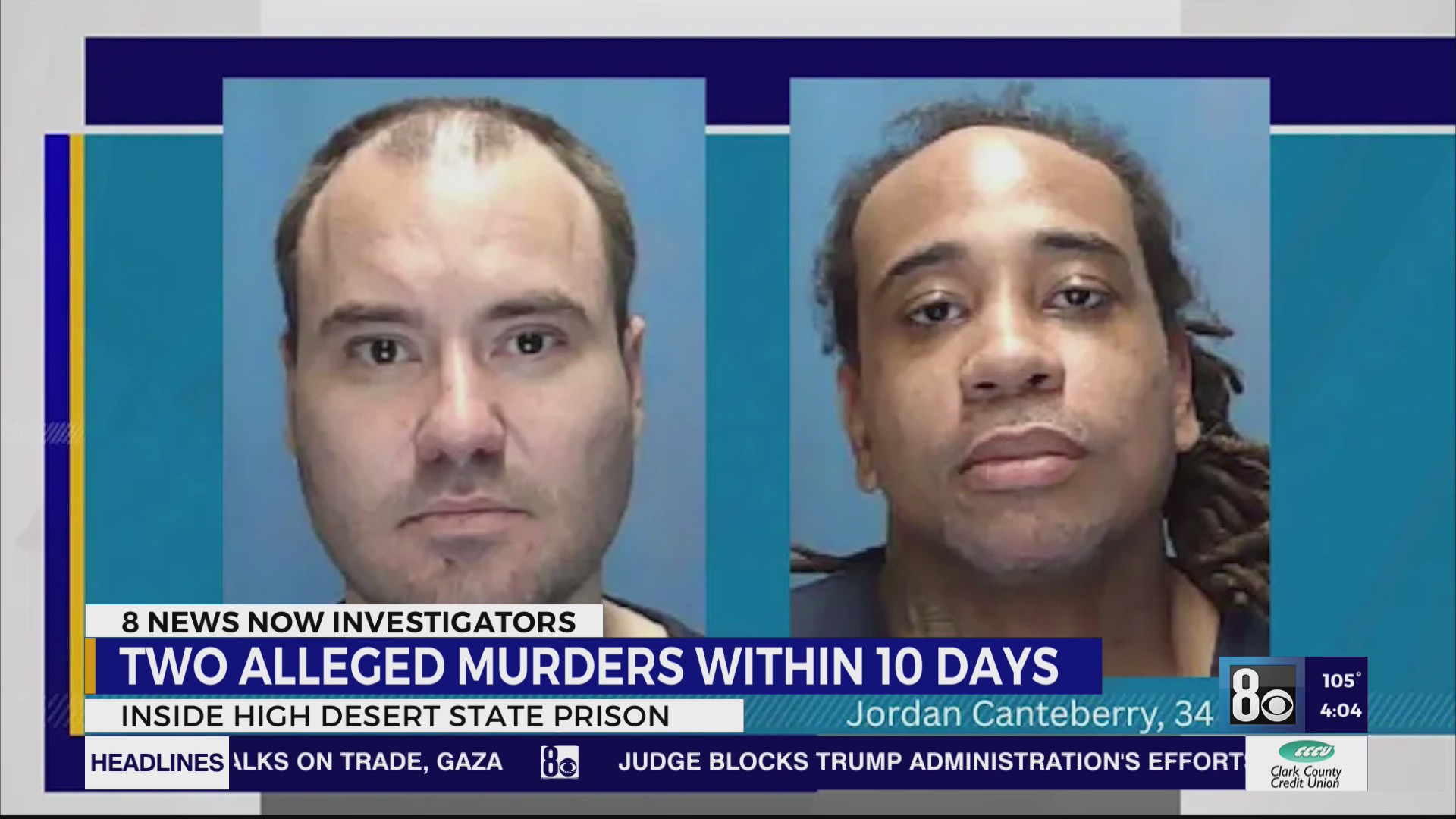 2 Nevada prison deaths, 10 days apart, now murder investigations – KLAS