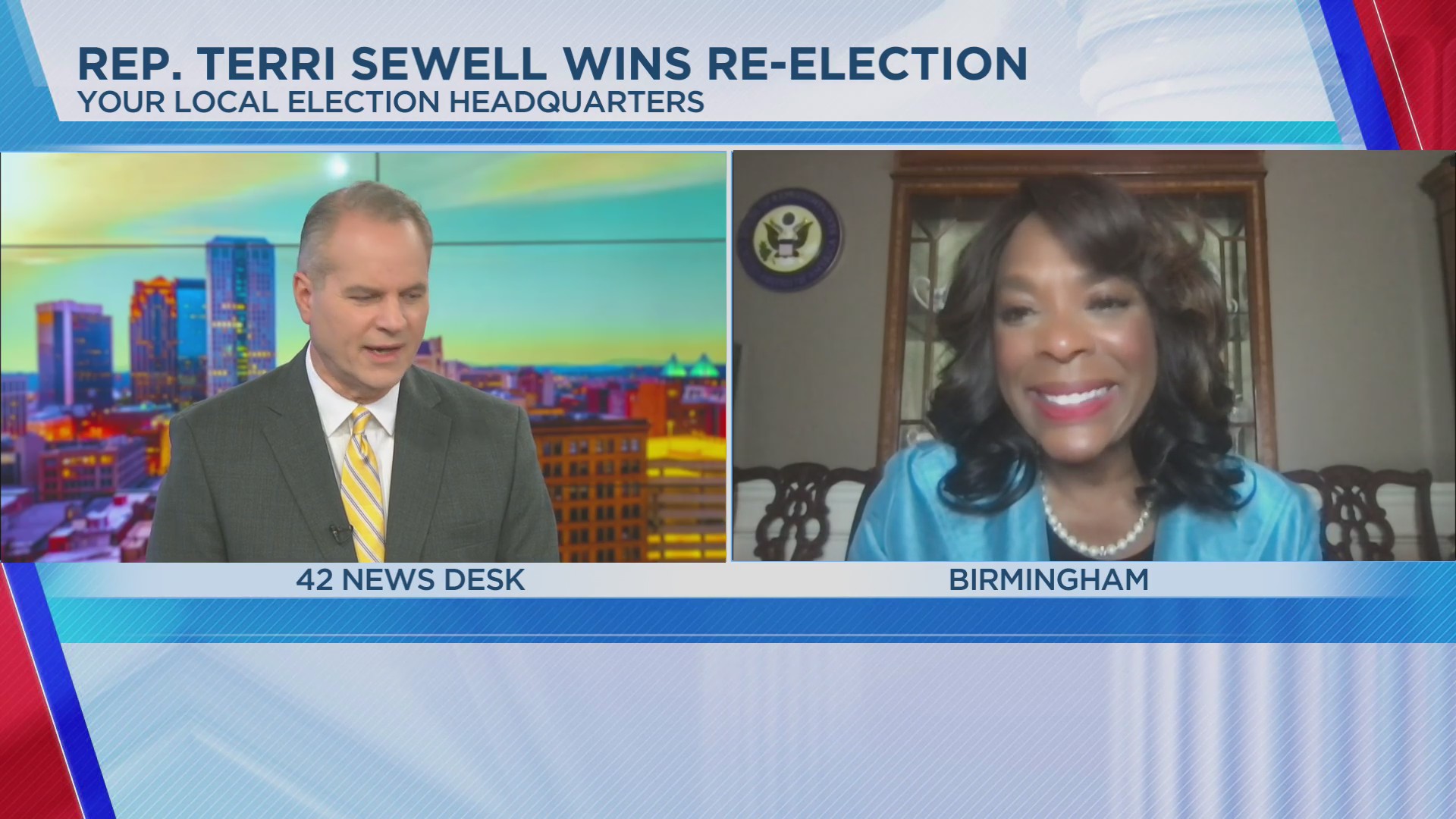 Terri Sewell reelected as representative for 7th Congressional District ...
