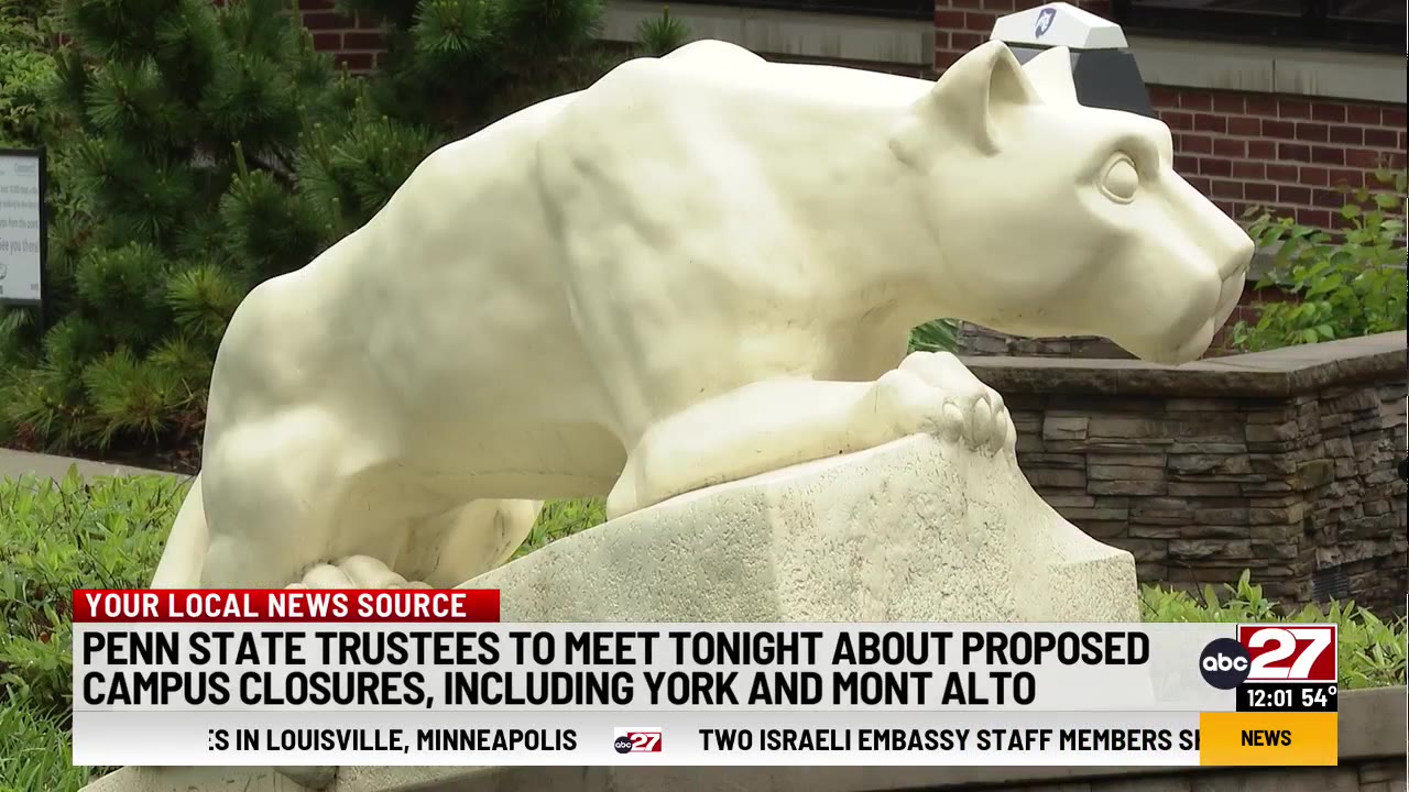 Penn State Trustees to meet tonight about proposed campus closures ...