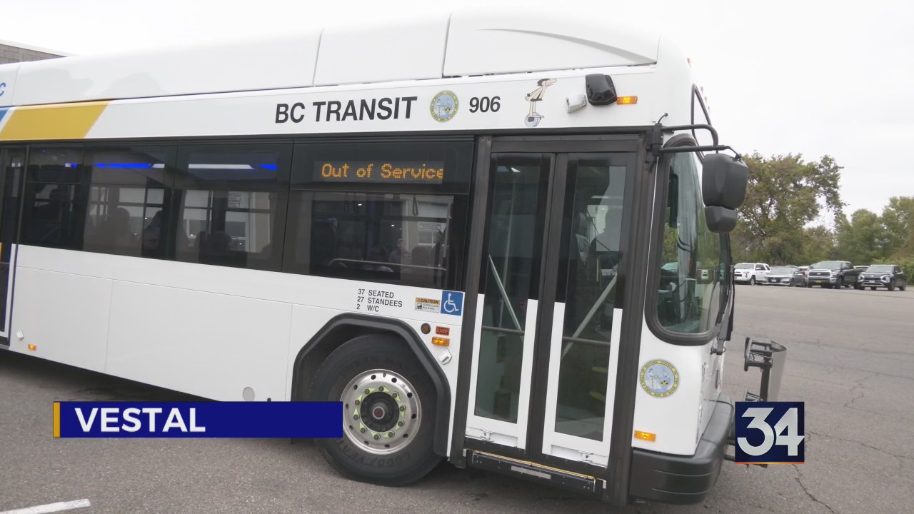 Broome County launches first fully electric buses – WIVT – News 34