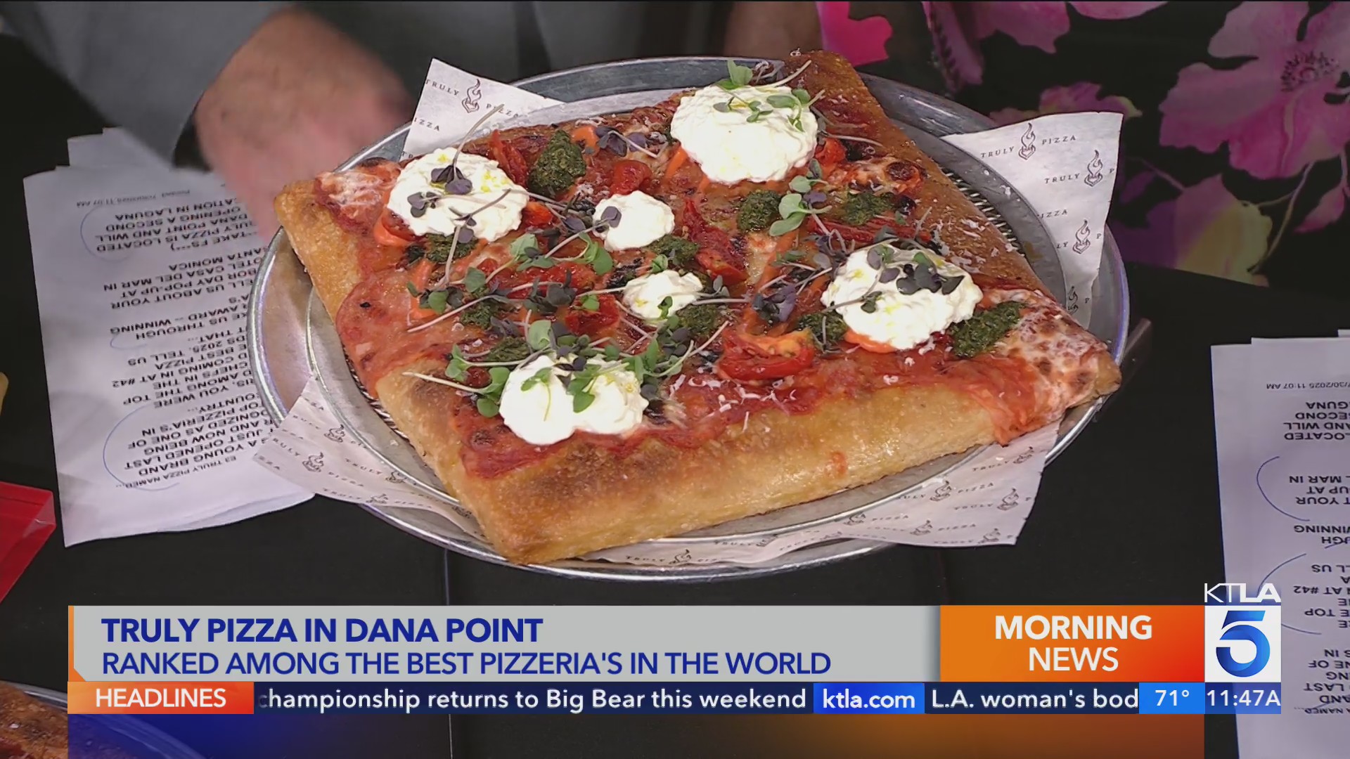 Truly Pizza is named one of the top pizza joints in America – KTLA