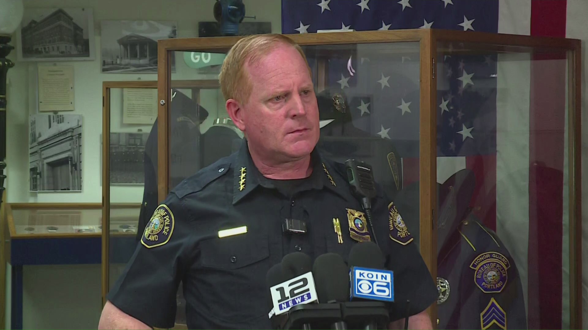 PPB Chief Bob Day press conference on actions at ICE facility – KOIN.com