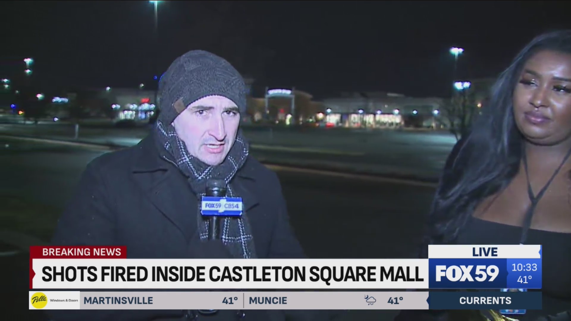 FOX59 Journalist witnesses shots fired inside of Castleton Square Mall ...