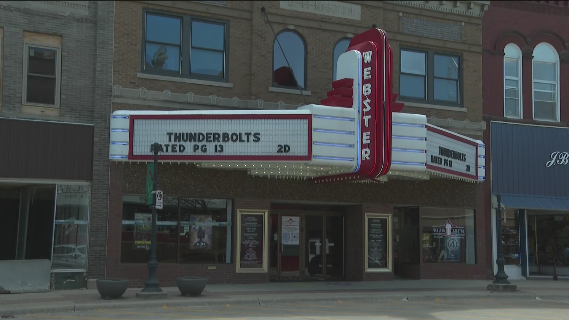 Inside the new and improved Webster Theater following a 2023 fire ...