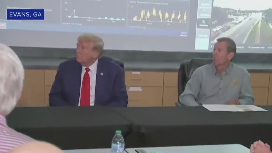 Swing State Spotlight: Trump, Georgia Gov. Kemp join forces for Helene ...