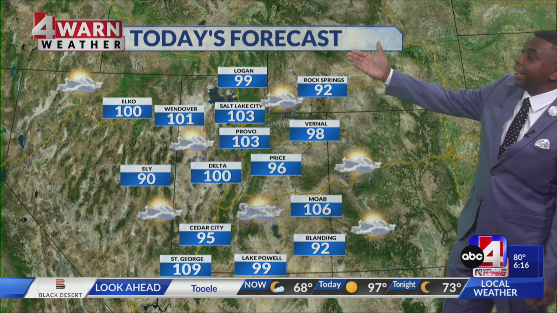 Utah temperatures continue to climb with relief in sight – ABC4 Utah