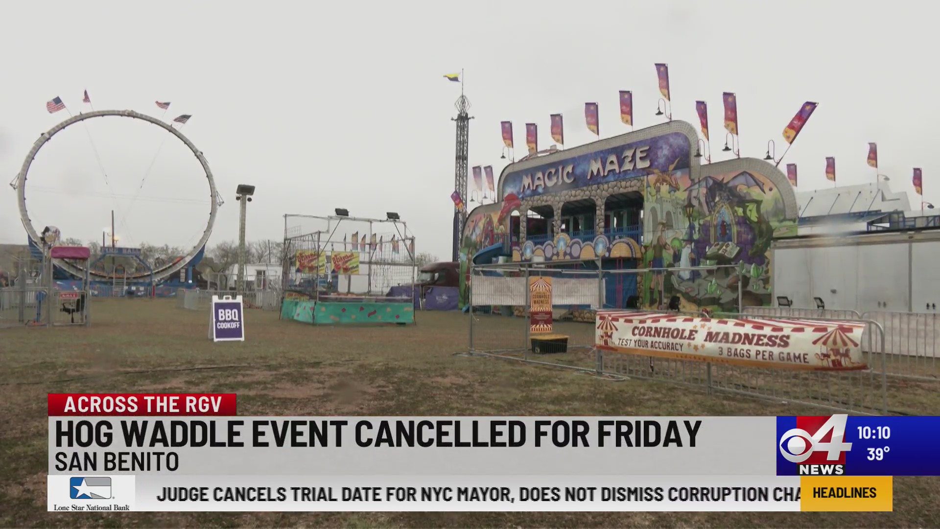 Hog waddle cancelled for Friday – KVEO-TV