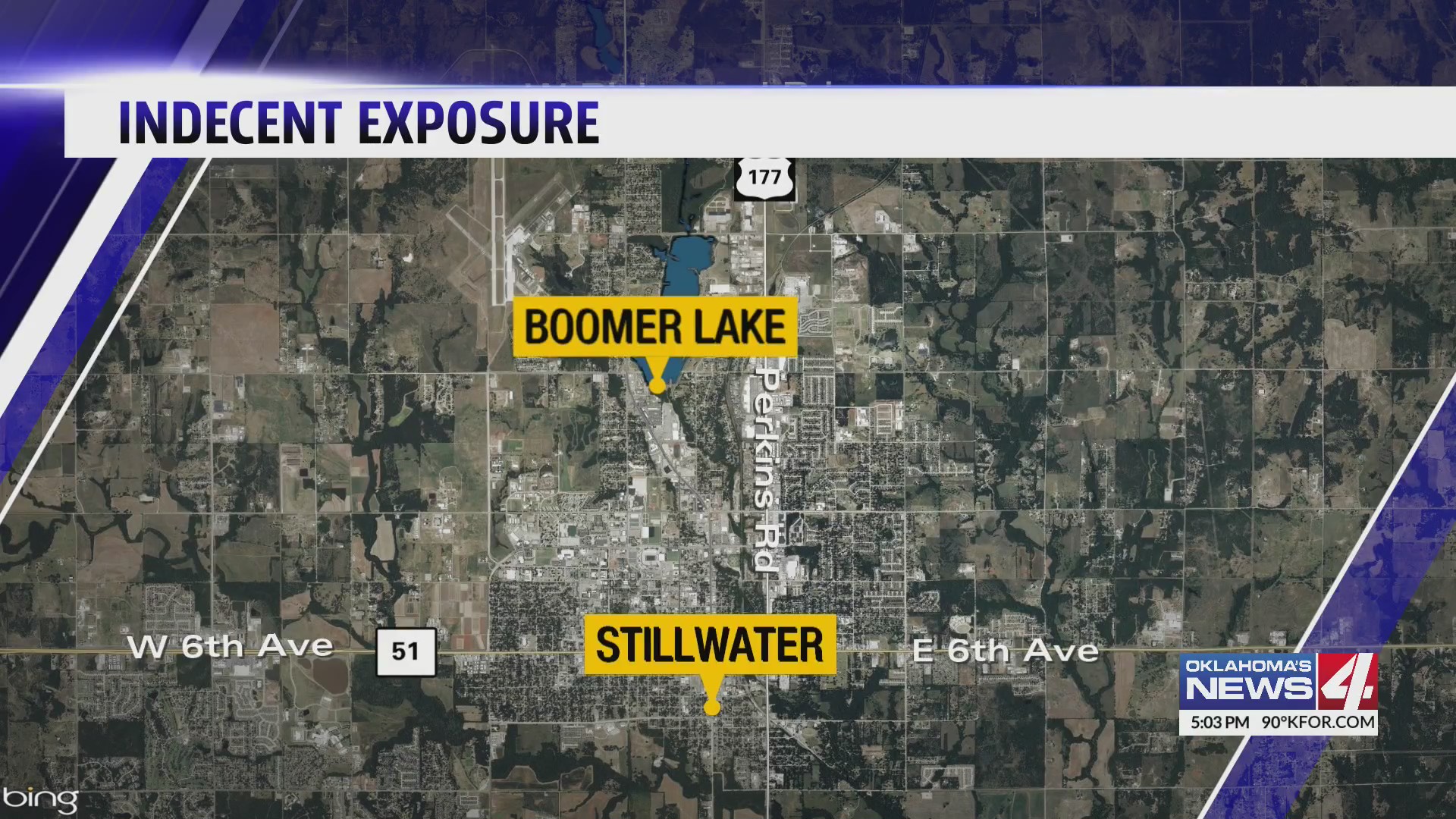 Stillwater Police search for flasher at Boomer Lake – KFOR.com Oklahoma ...